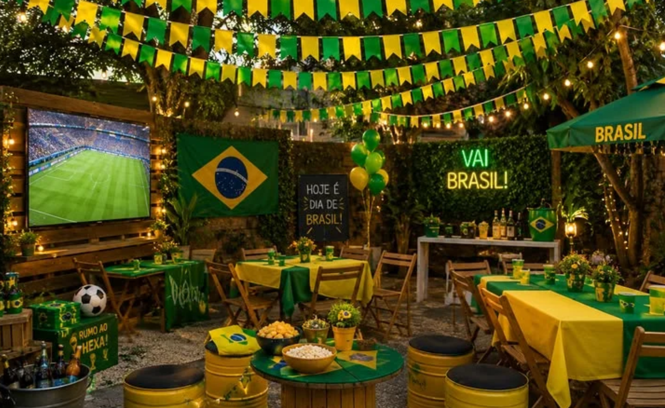 36 Ideias Decoração Temática Copa do Mundo para 2026