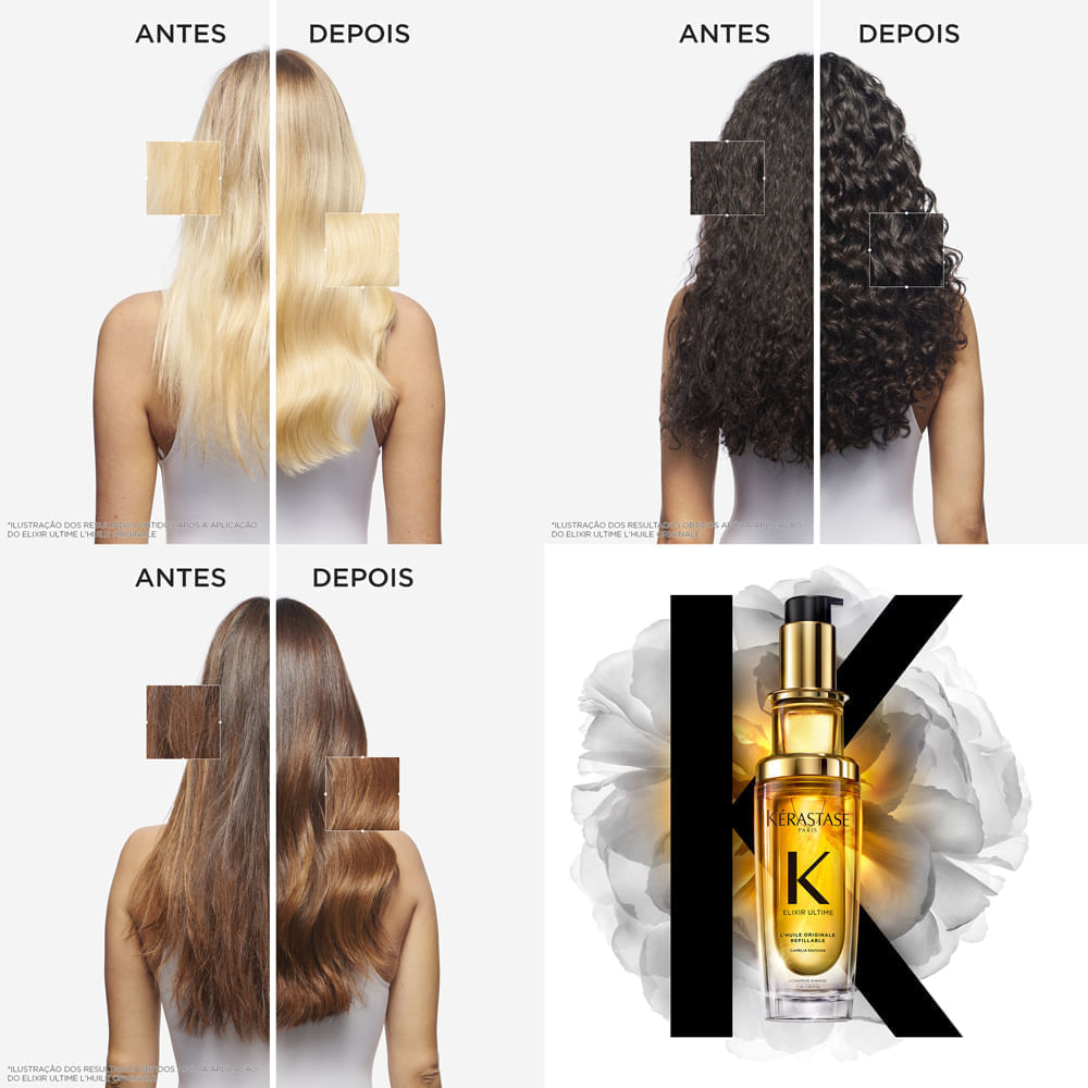 Óleo Kérastase Elixir Ultime vs Óleo Braé Gorgeous: Qual o Melhor para ...